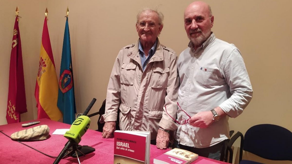 Pedro Costa Morata presenta en Mula su libro «Israel, del mito al crimen» | ORM