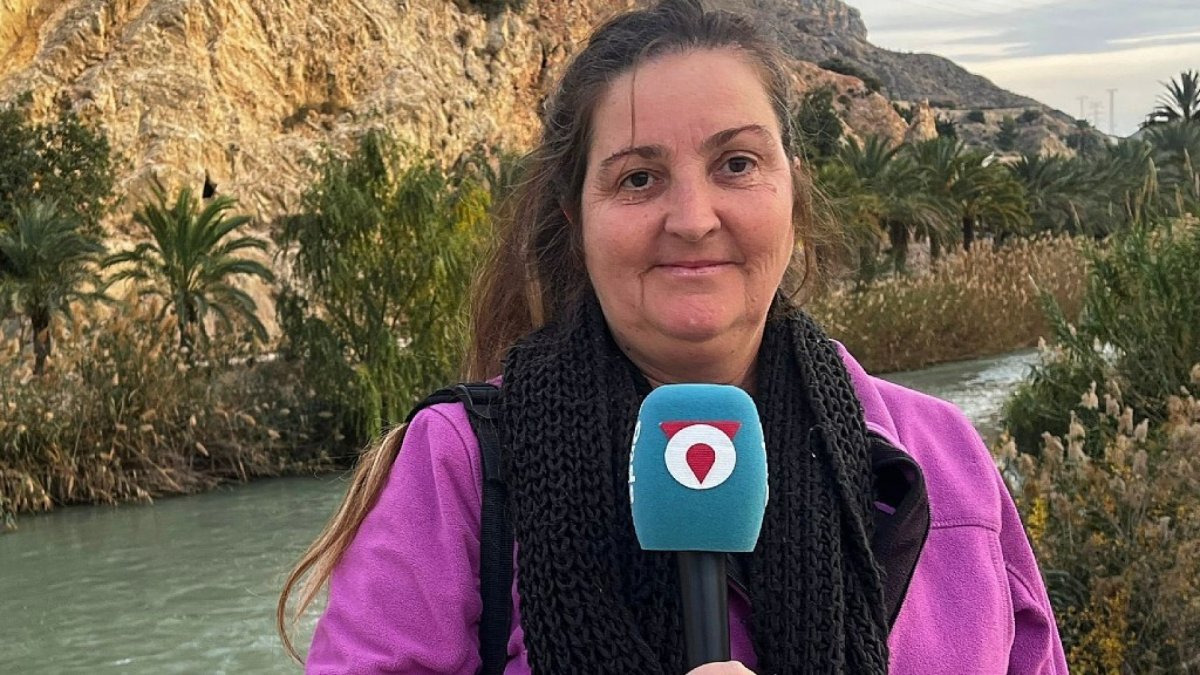 Natalia Llorente y su huerto ecológico en Ojós con cítricos ...