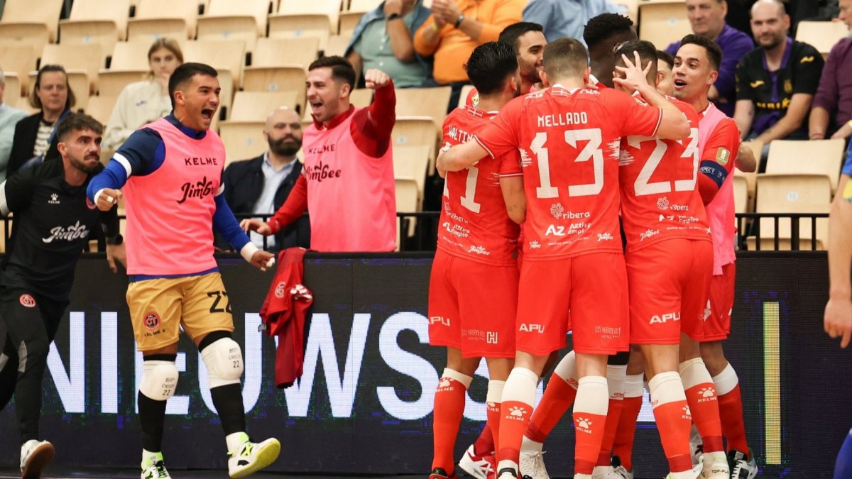 El Jimbee gana y se clasifica para la segunda fase de la Champions de fútbol sala | ORM