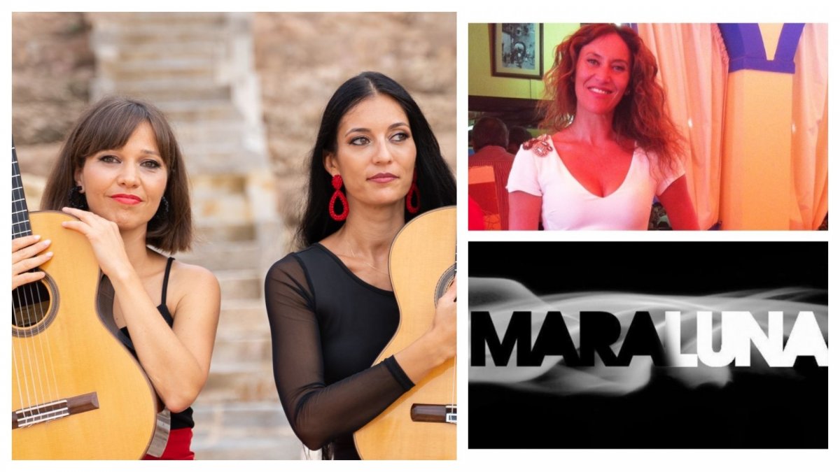 Un poco de "flamenquito" con Mara Luna es mucho. Carmesí Guitar Duo | ORM