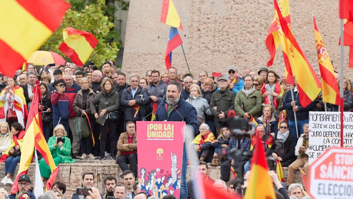 Vox concentra a 100.000 personas en Colón para protestar contra la ...