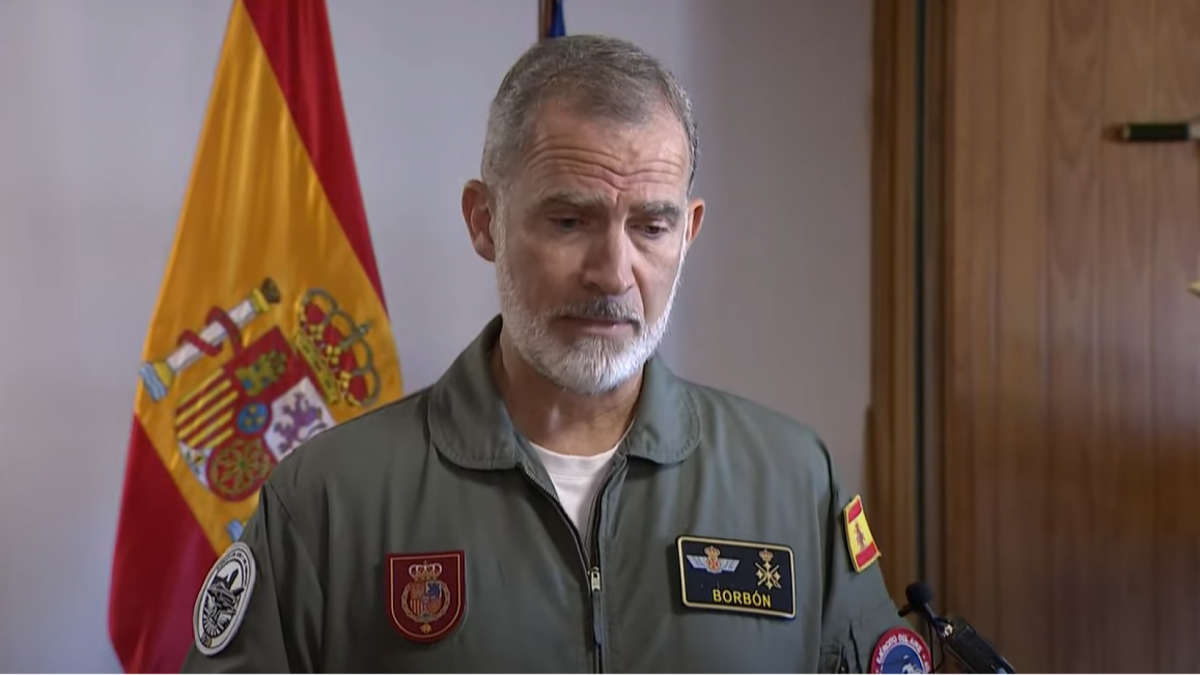 El rey traslada su pésame por las víctimas de la dana y pide precaución ...