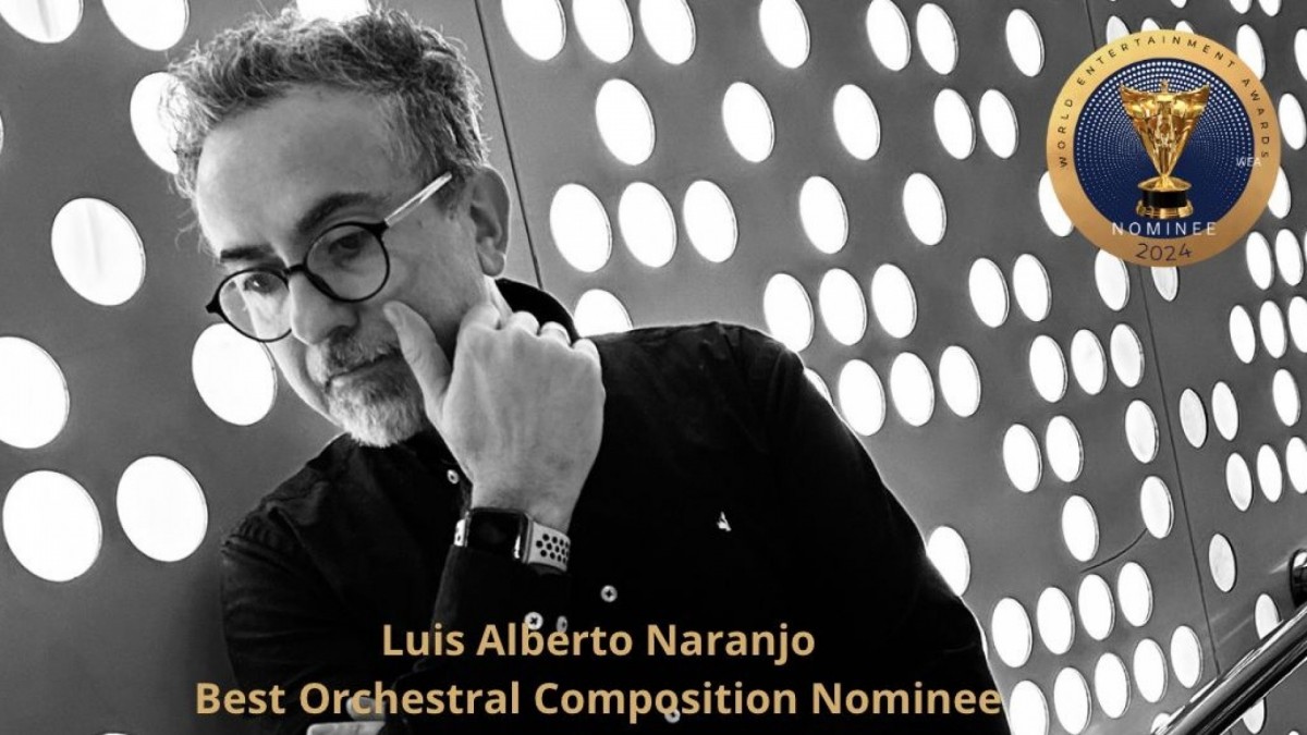 El compositor molinense Luis Alberto Naranjo, nominado a los World Entertainment Awards | ORM