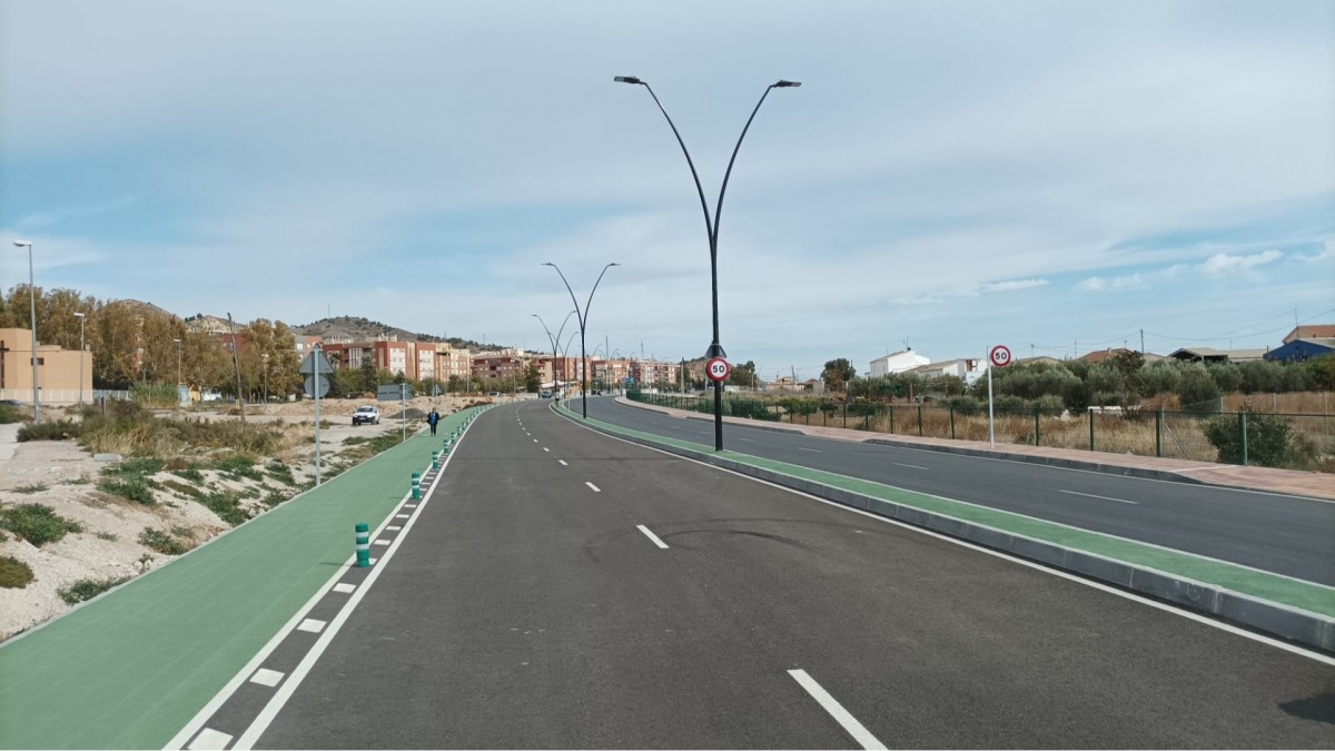 Inaugurado el tramo 1 de la Ronda Central de Lorca, que saca más de 7. ...