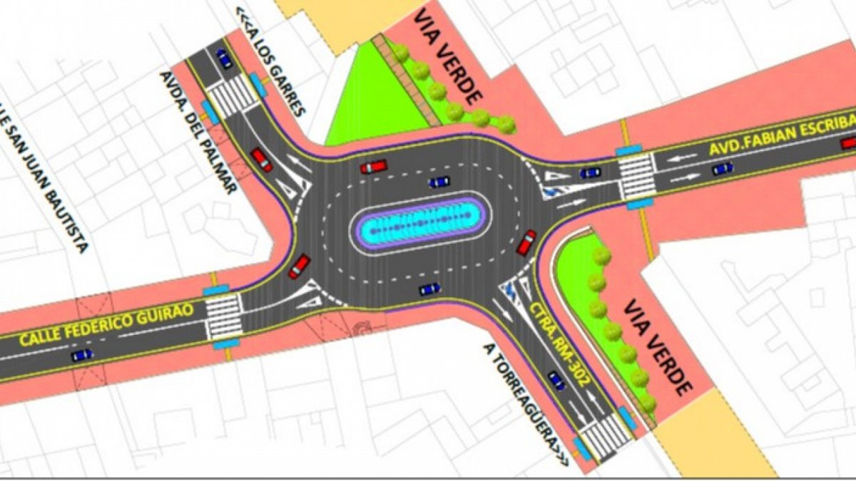 Se presenta una nueva rotonda y la eliminación de un túnel en Beniaján ...