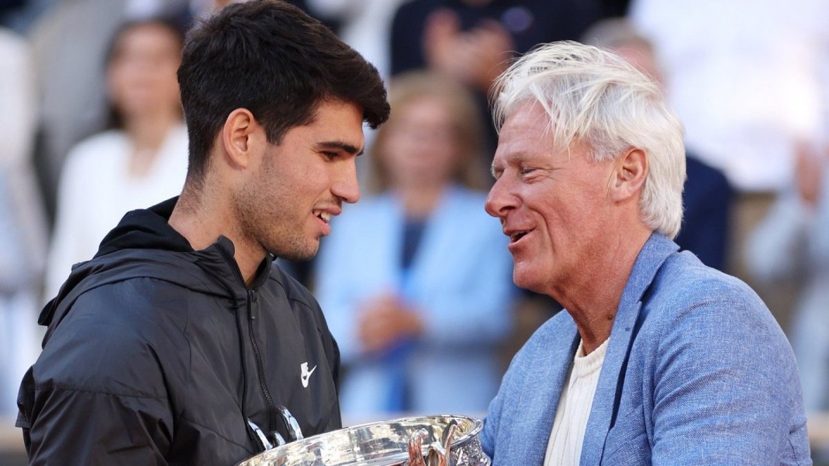 Carlos Alcaraz, a las órdenes de Björn Borg | ORM