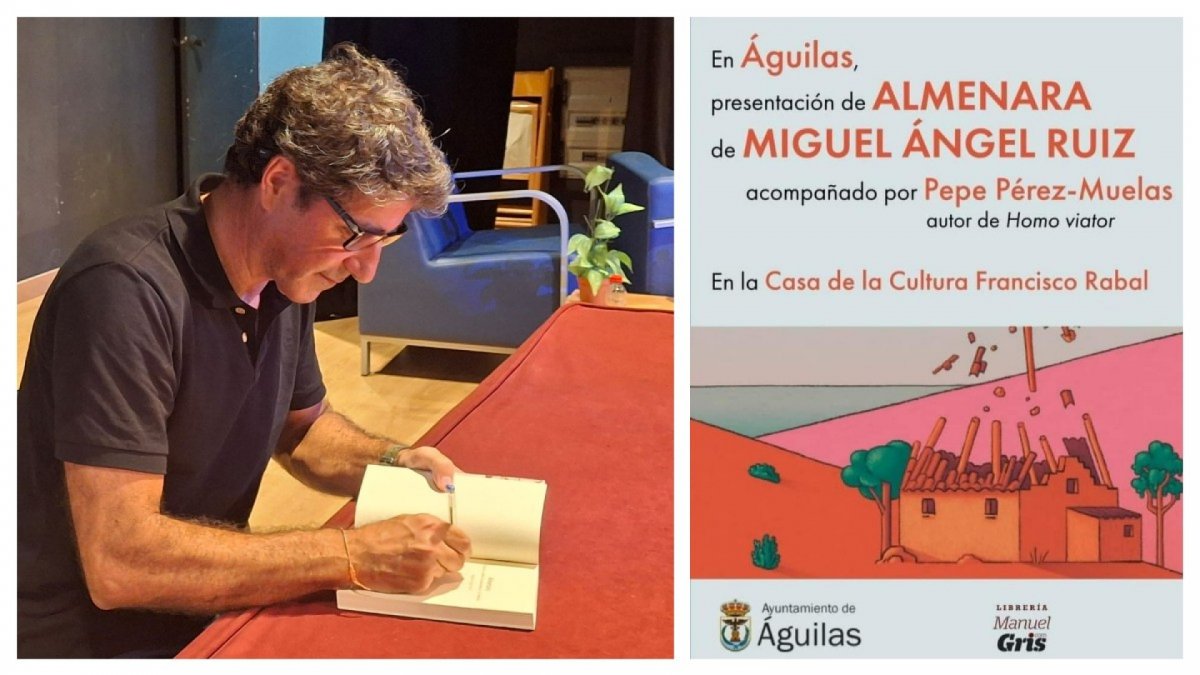 Águilas. Miguel Ángel Ruiz presenta ‘Almenara’ | ORM