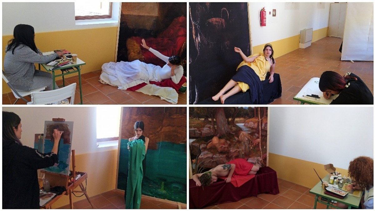 La mitología griega plasmada por artistas plásticos y actores de Mula | ORM