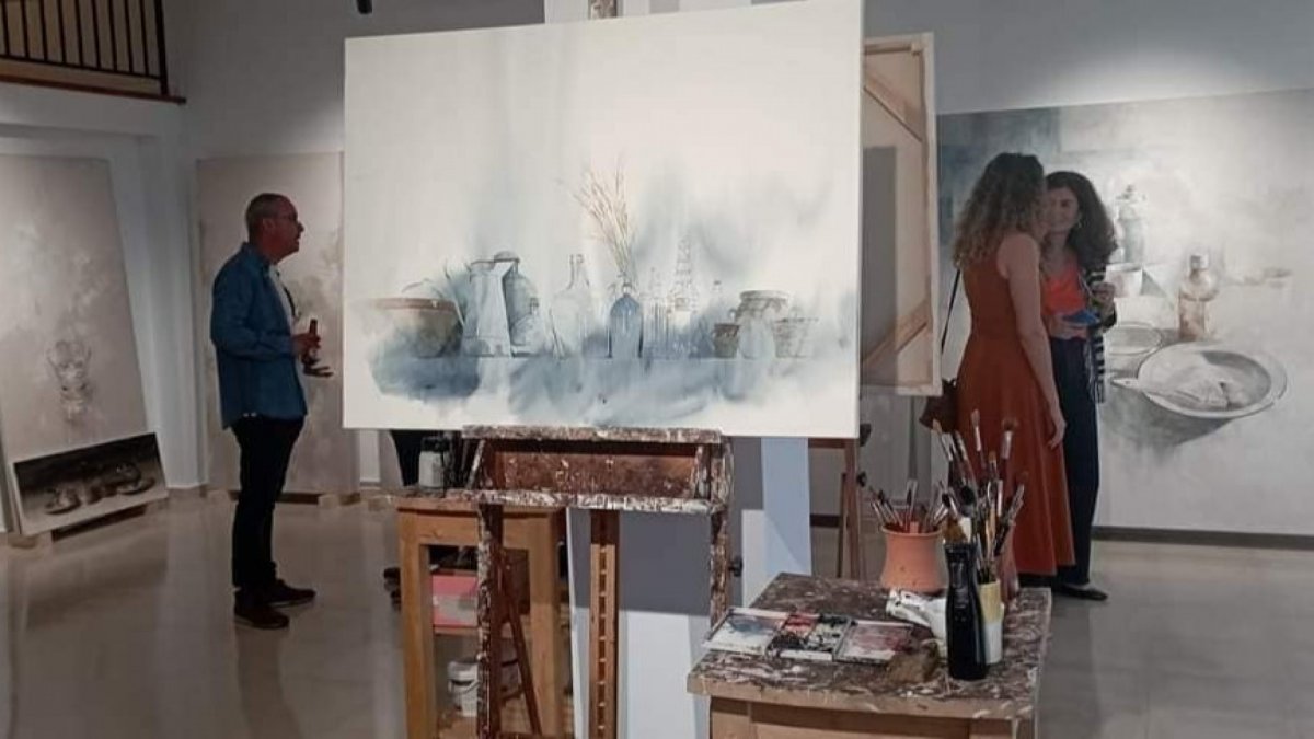 El pintor Nono García inaugura su nuevo estudio de pintura | ORM