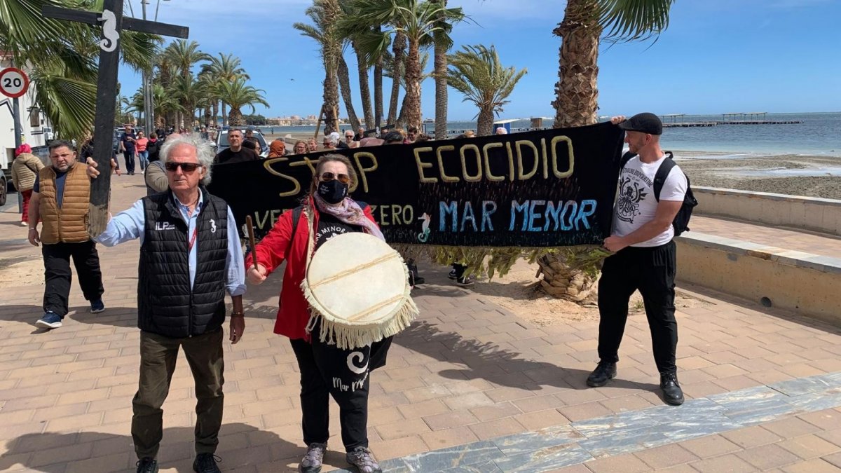 Marcha en defensa del Mar Menor en La Ribera | ORM